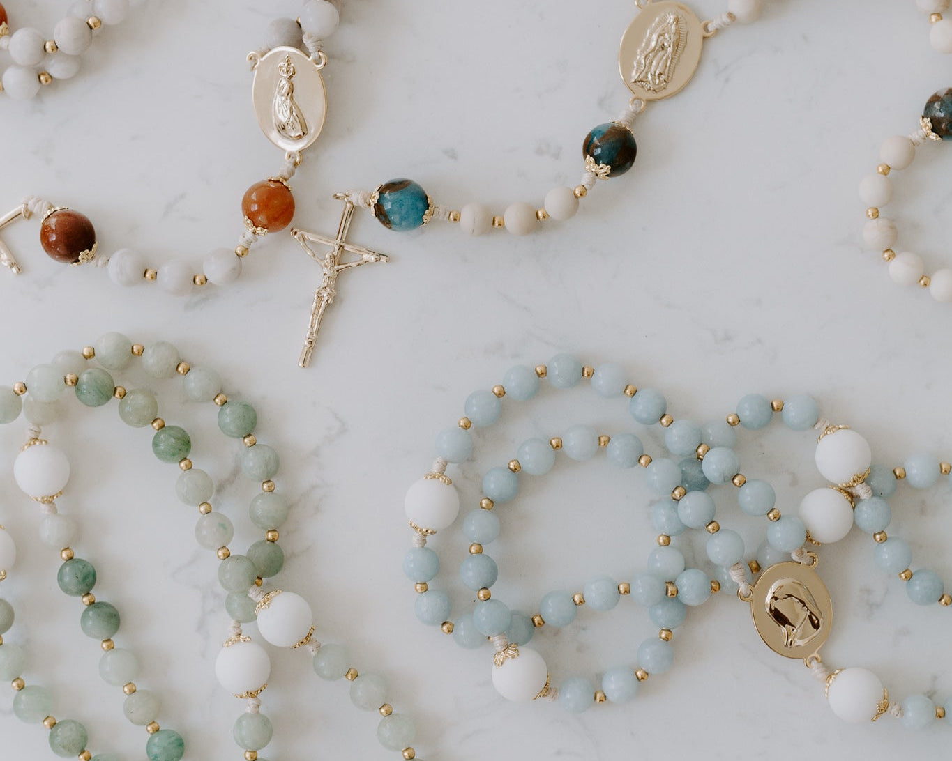 Catholic Rosaries || Handmade - Gemstone - Durable – West Coast Catholic