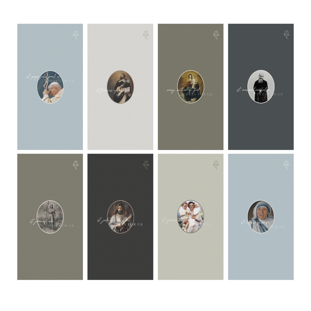 Free Download: Saint Wallpapers | Catholic Art for Your Phone – West ...